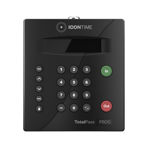 TotalPass B600 Biometric Fingerprint Time Clock – Icon Time